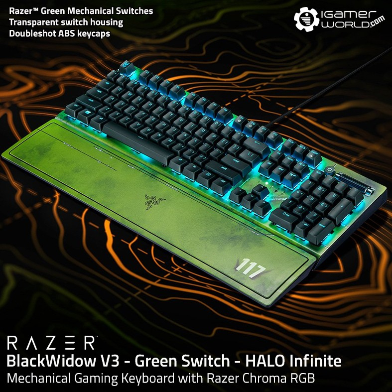 Jual Razer BlackWidow V3 HALO Infinite Edition Mechanical Gaming ...