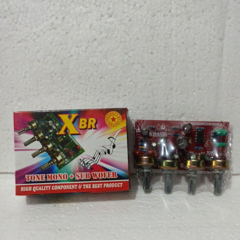 Jual TONE CONTROL POWER XBR BRAVO MONO+SUBWOFER | Shopee Indonesia