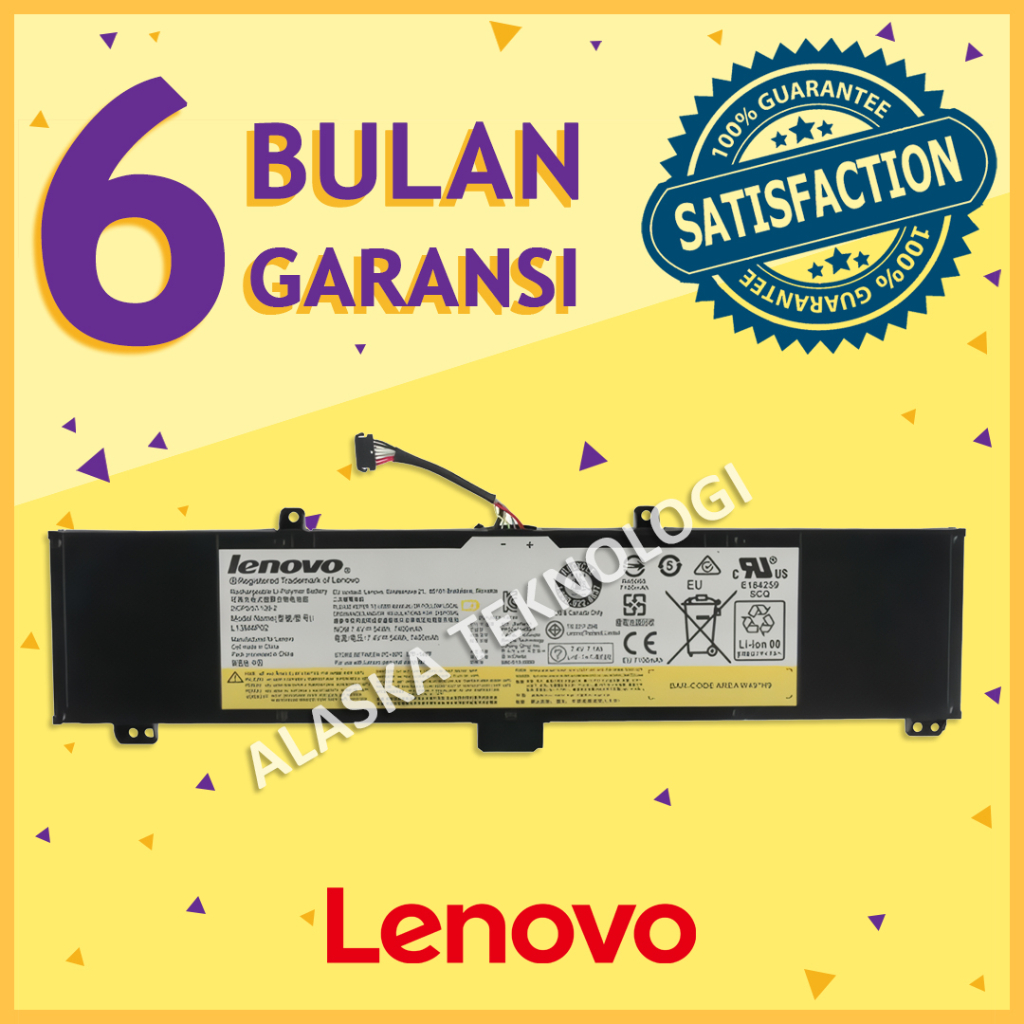 Jual Original Baterai Batre Laptop Notebook Lenovo Y50 Lenovo Y50-70 ...