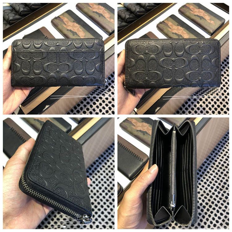 Jual Coach Dompet Pria Men Wallet Dompet Lipat Pria Fullset ORIGINAL ...