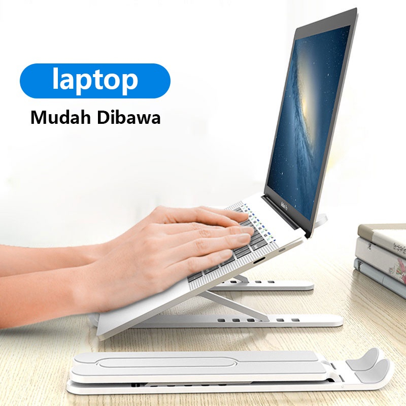 Jual Stand Holder Dudukan Laptop Portable Stand Dudukan Notebook Meja ...