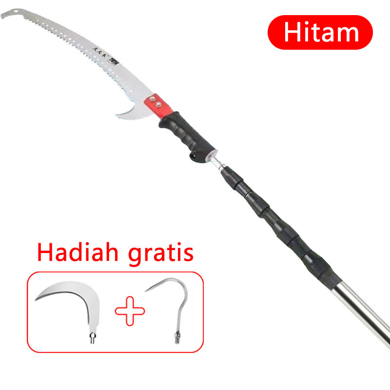 Jual 10M Tongkat Panjang Untuk Petik Buah metal fruit picker / Gergaji Pemangkasan Cabang ...