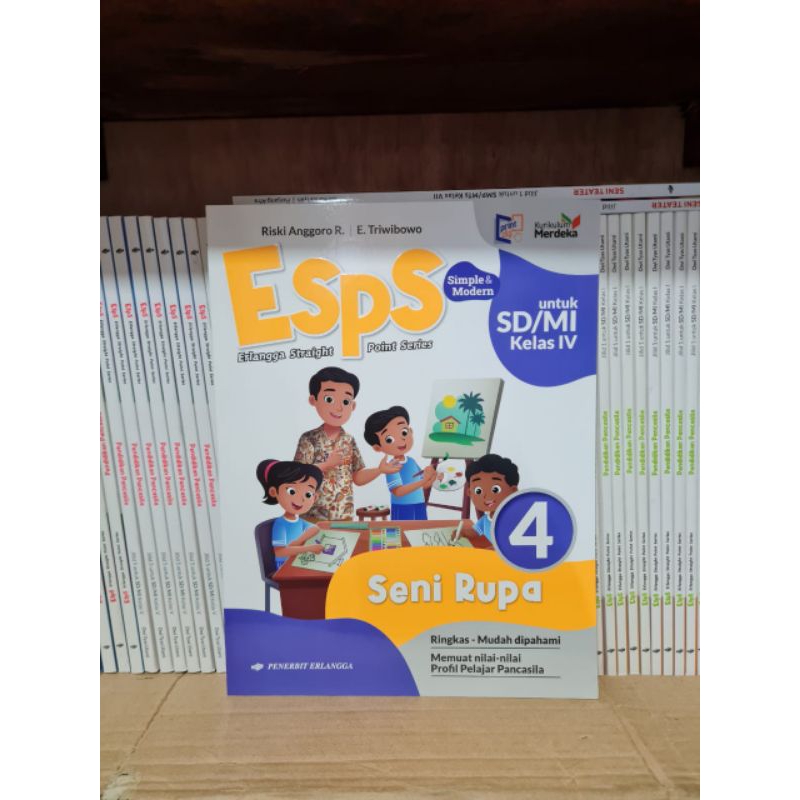 Jual [Erlangga] ORI Buku SD ESPS Seni Rupa Kelas 4 SD / MI Kurikulum Merdeka Erlangga | Shopee ...