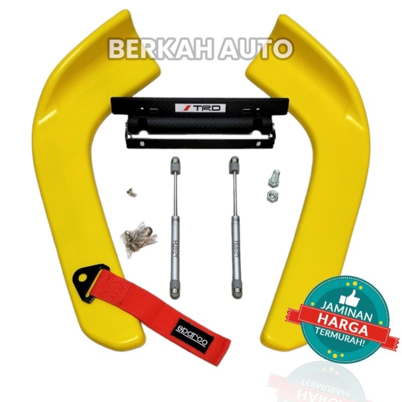 Jual Winglet Bumper DIFFUSER UNIVERSAL Bumper Mobil Truk/Engkel Bus ...