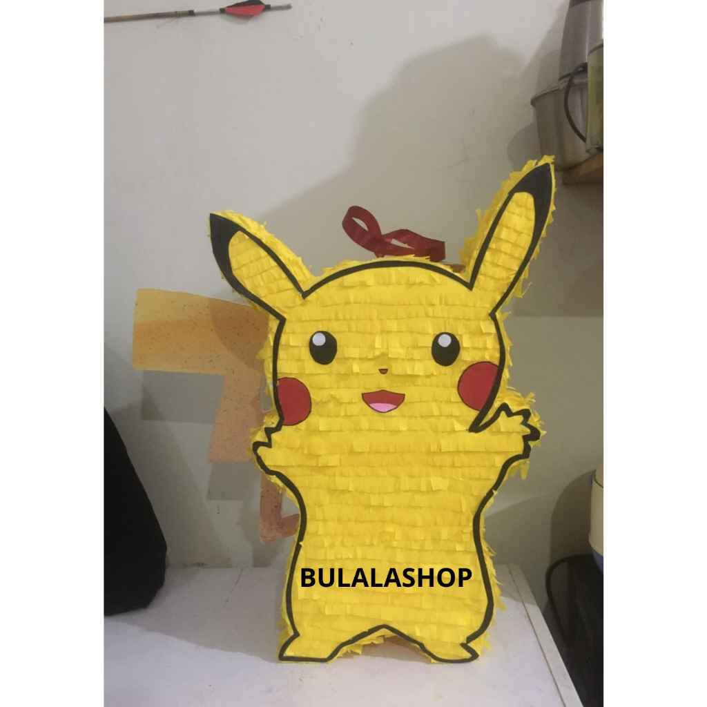 Jual Pinata Pukul / Pinata Karakter Ulang Tahun Motif Pikachu Custom ...
