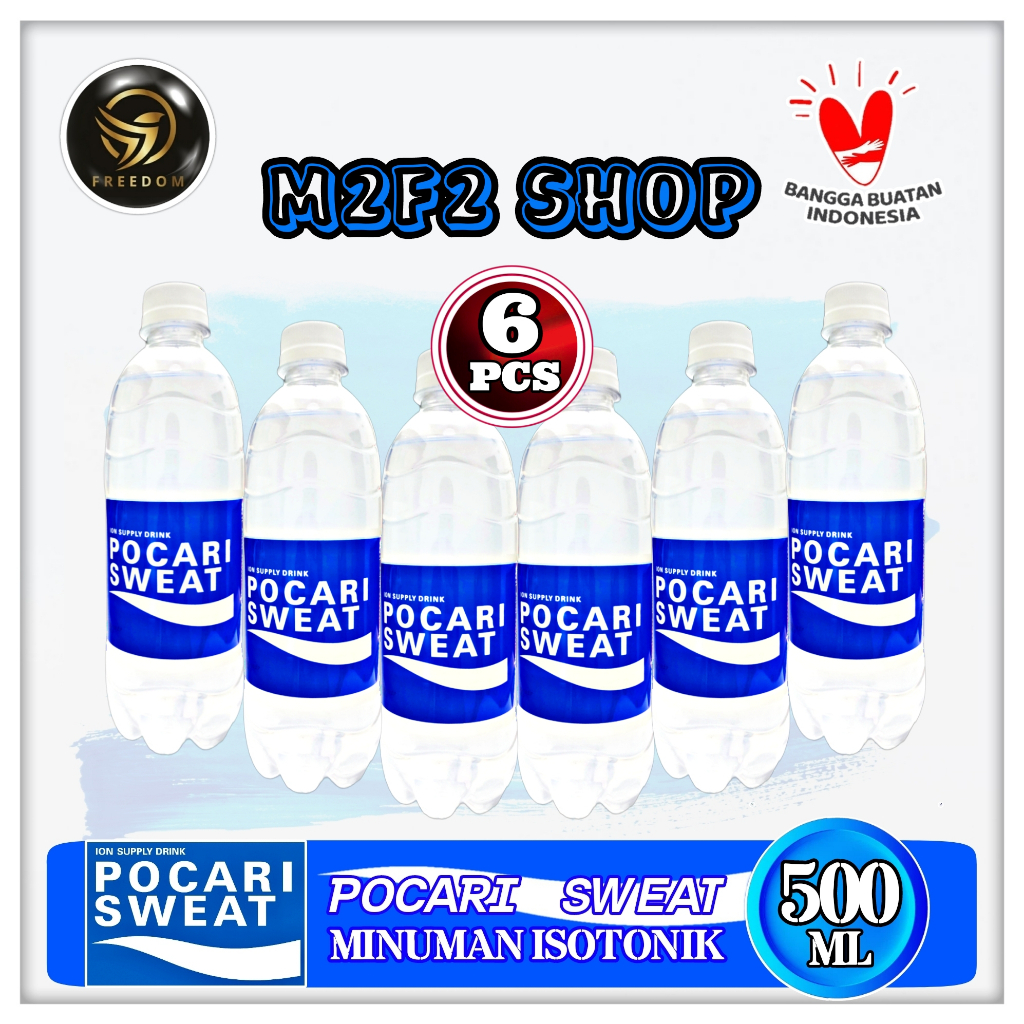 Jual Pocari Sweat Original Botol Plastik Pet - 500 ml (Kemasan 6 Pcs ...