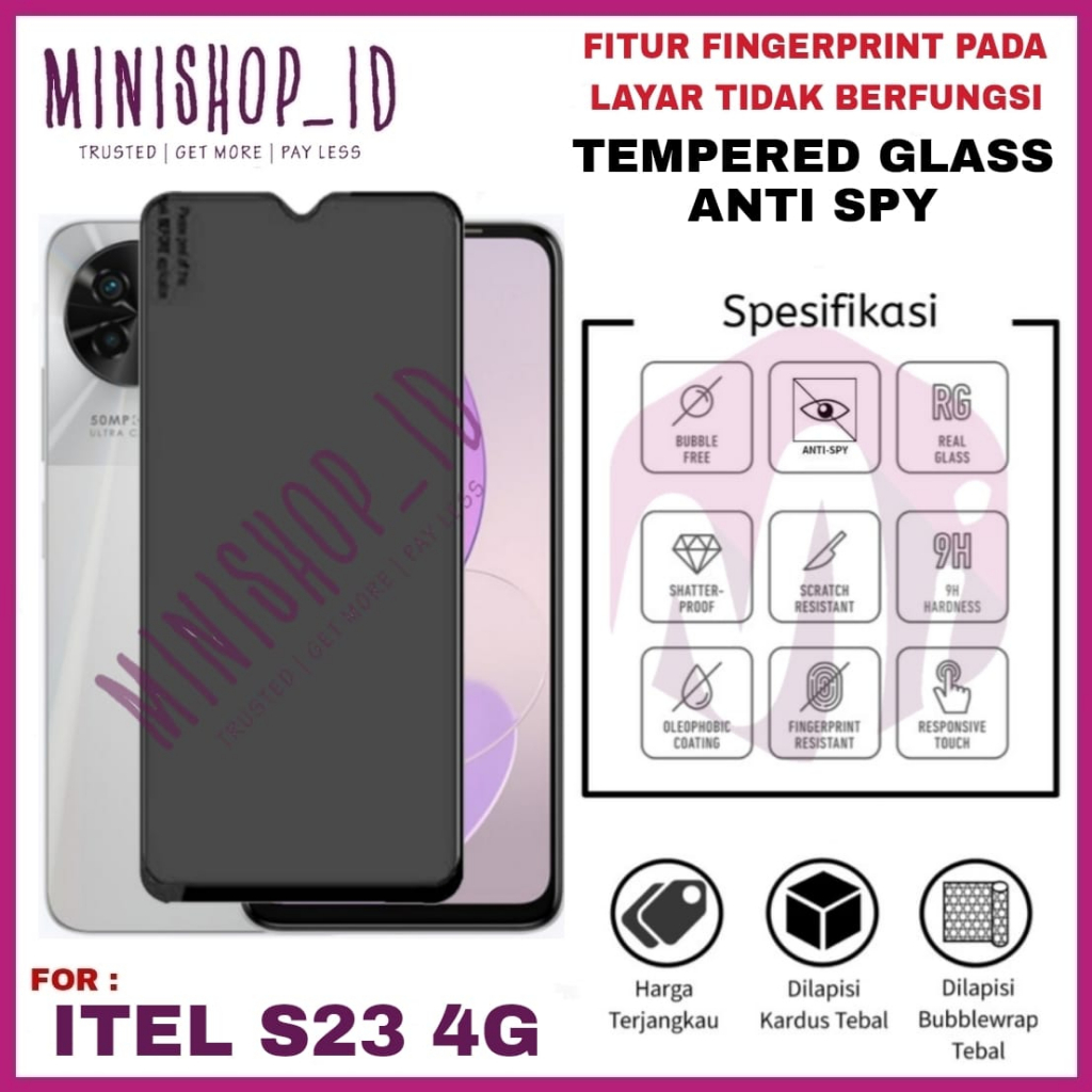 Jual ITEL S23 4G ANTI GORES TEMPER GLASS GARSKIN HYDROGEL FRONT BACK SCREEN CAMERA PROTECTOR ...
