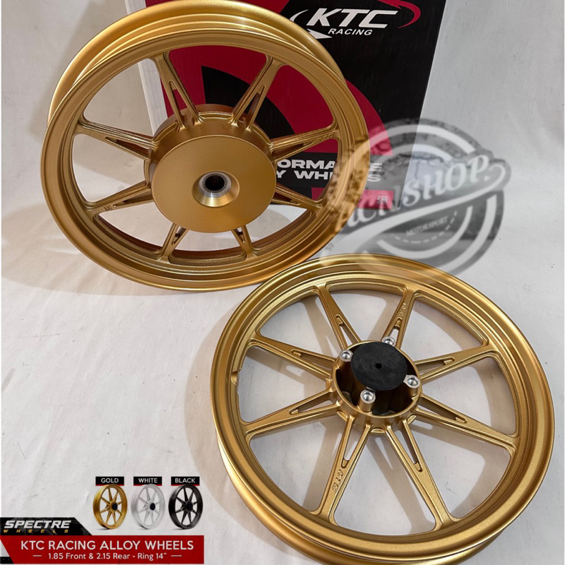 Jual VELG KTC RACING HYPER CHROME BEAT VARIO 110 SCOOPY VARIO 125 VARIO 150 - GOLD | Shopee ...