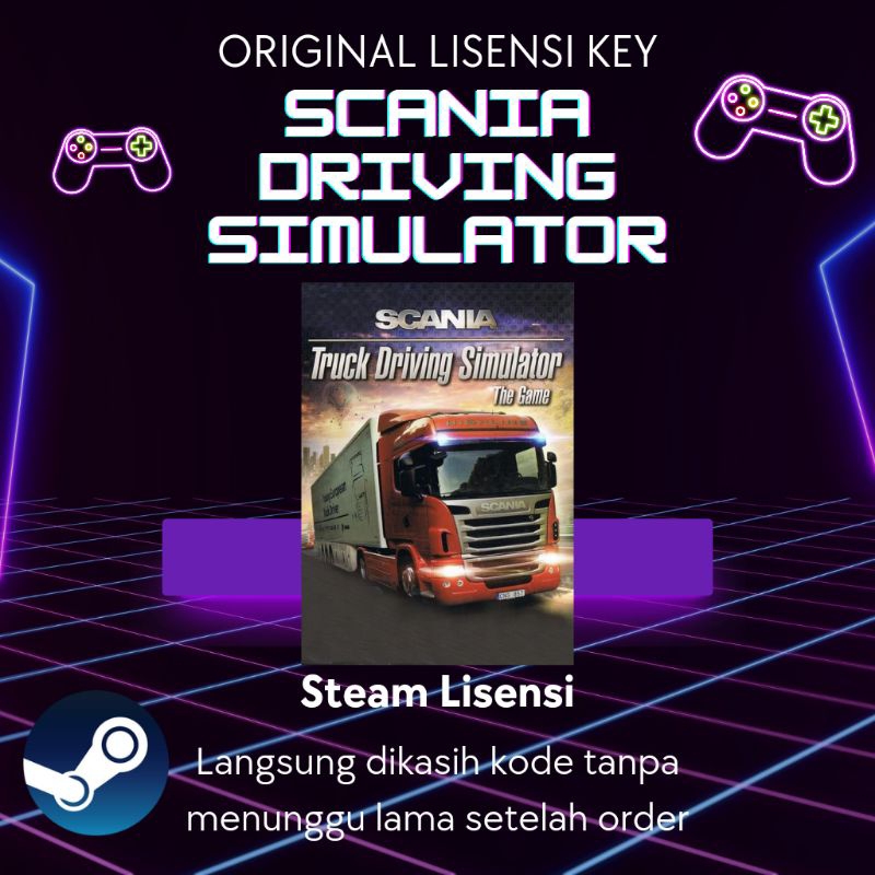 Jual Scania Truck Driving Truck Simulator Lisensii Key Game PC Original ...