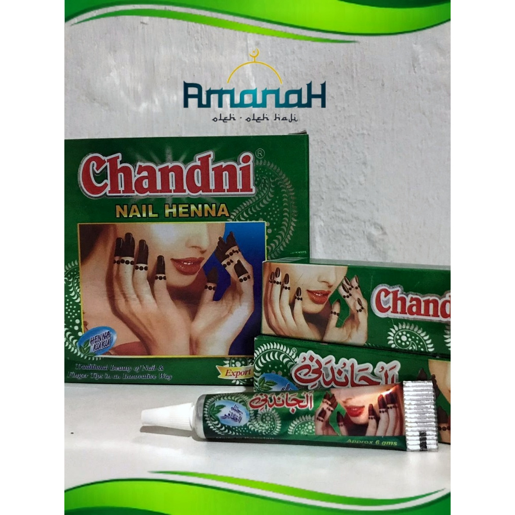 Jual Pacar Kuku Chandini - Chandni - Nail Henna - Hena Kuku - Pacar ...