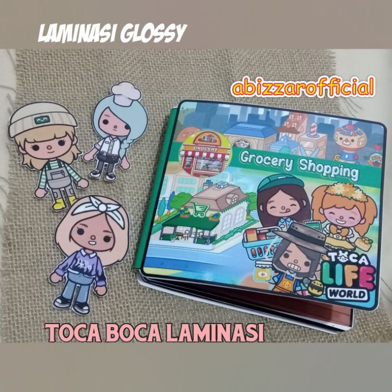 Jual TOCA BOCA LIFE GROCERY SHOPPING PAPER BOOK MAINAN EDUKASI ANAK ...