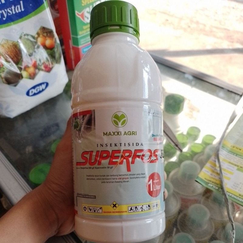 Jual imsektisida superfos 550EC 1ltr | Shopee Indonesia