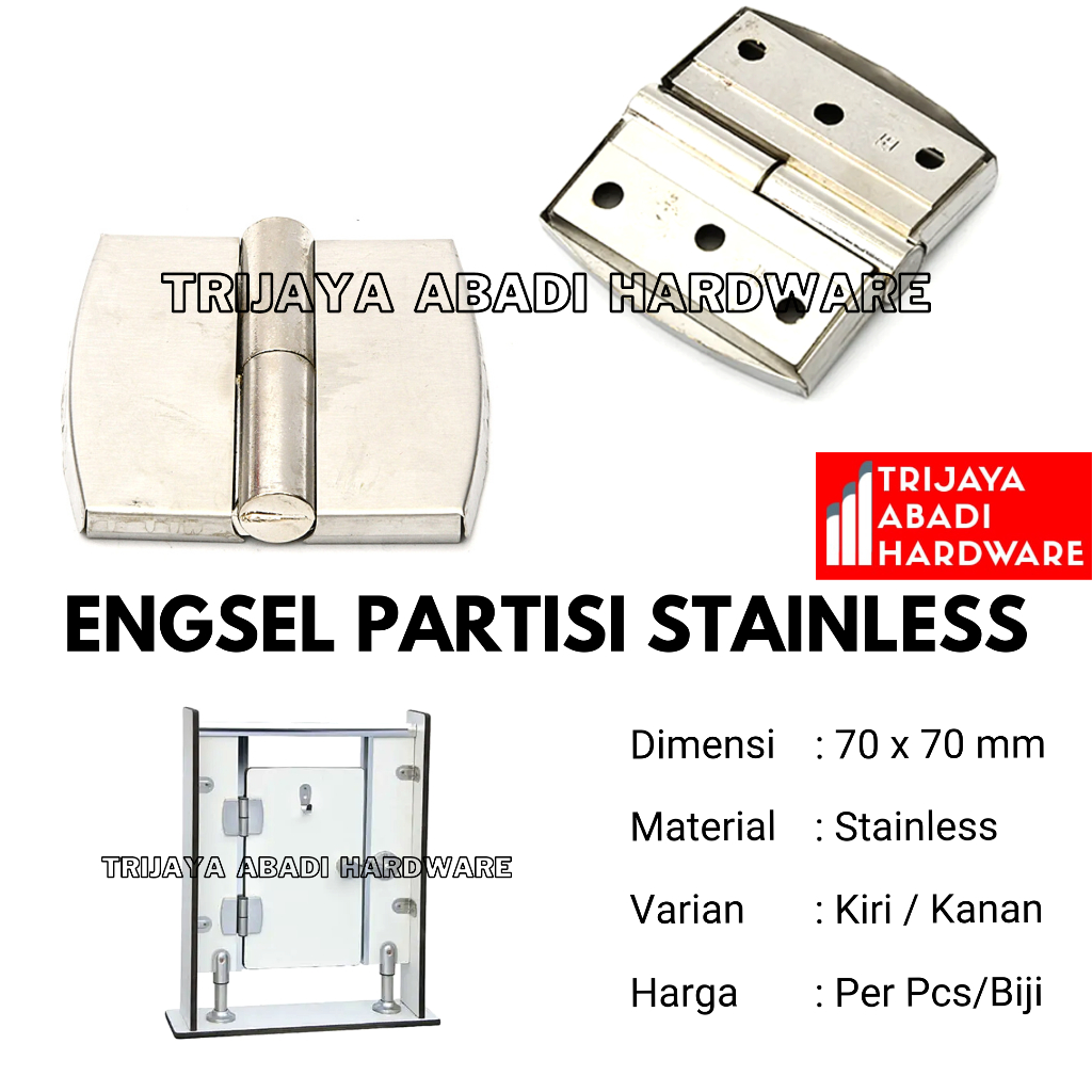 Jual Engsel Pintu Partisi Kubikal Engsel Stainless Steel Oval Pintu ...