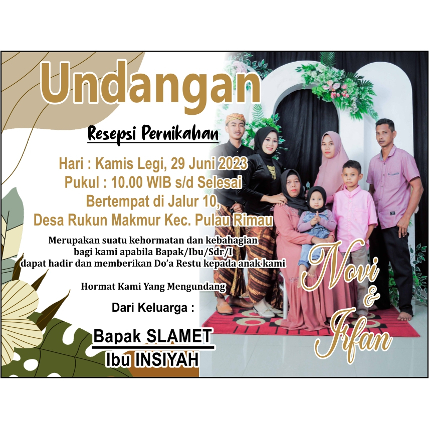 Jual Kartu Punjungan, Undangan Kopi | Shopee Indonesia