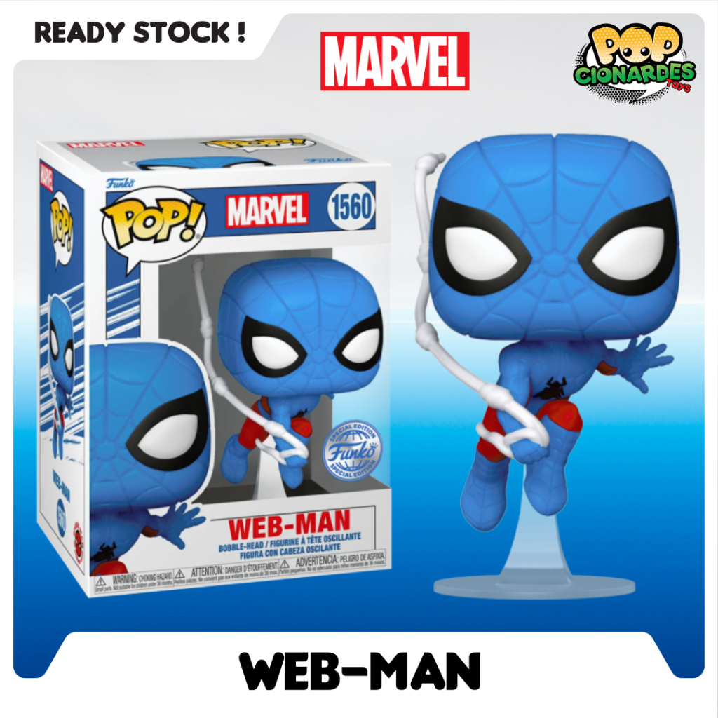Jual Funko POP Marvel - Spider-Man - Web-Man Exclusive #1560 | Shopee Indonesia