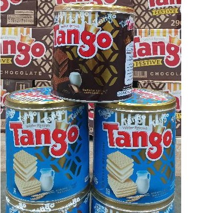Jual Tango 240gr / 200gr BERHADIAH Wafer kaleng Rasa: Coklat, Vanila ...