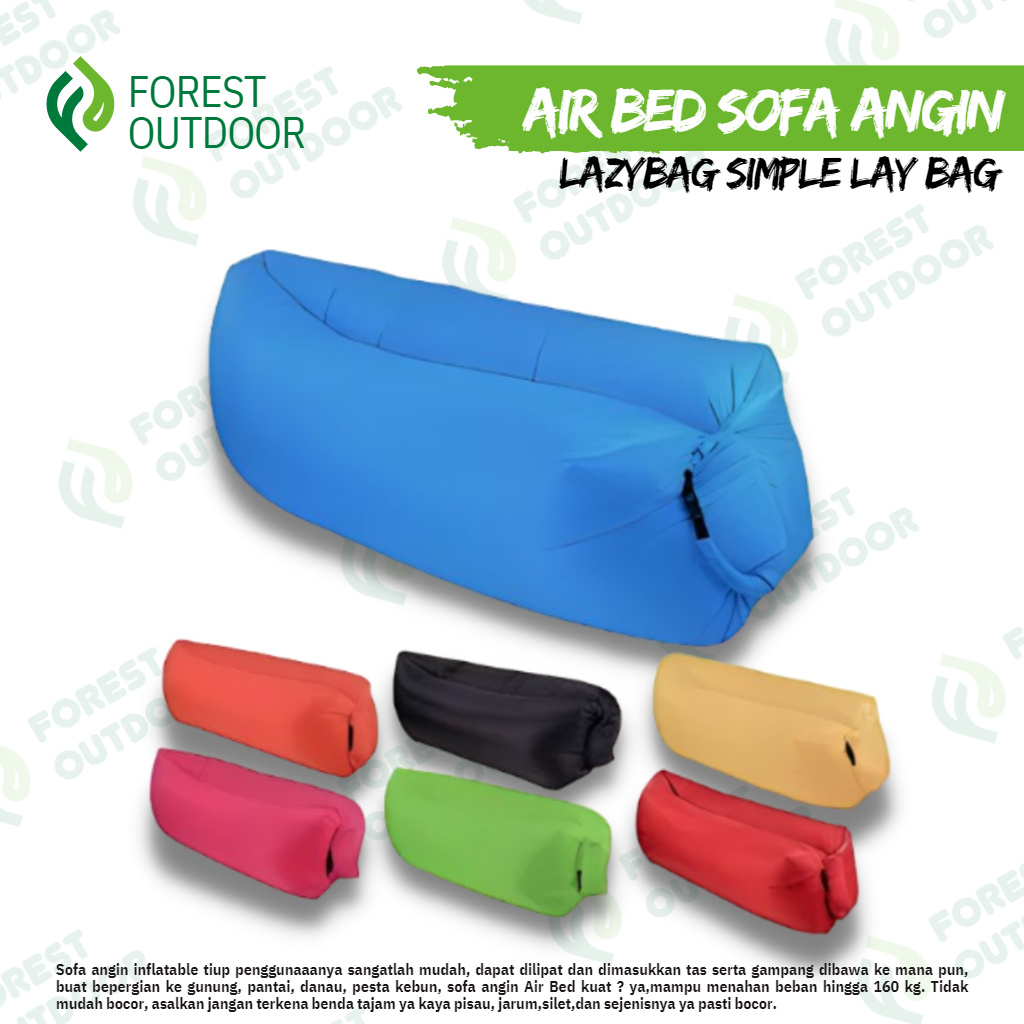 Jual Lazzy bag - Lazybag Simple Lay Bag - Air Bed Sofa Angin - Sofa ...