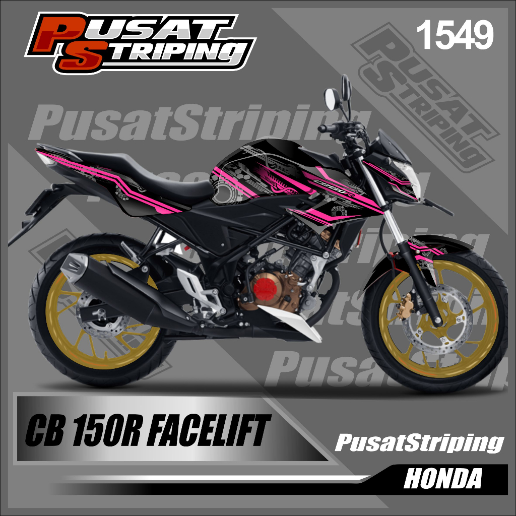 Jual Decal Costum Sticker CB 150R FACELIFT Full Body Desain Technology ...