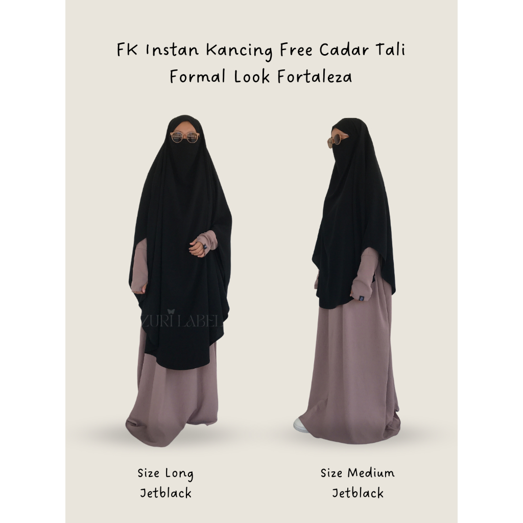 Jual FK KANCING INSTAN FORTALEZA - FREE CADAR TALI FRENCH KHIMAR BY ...