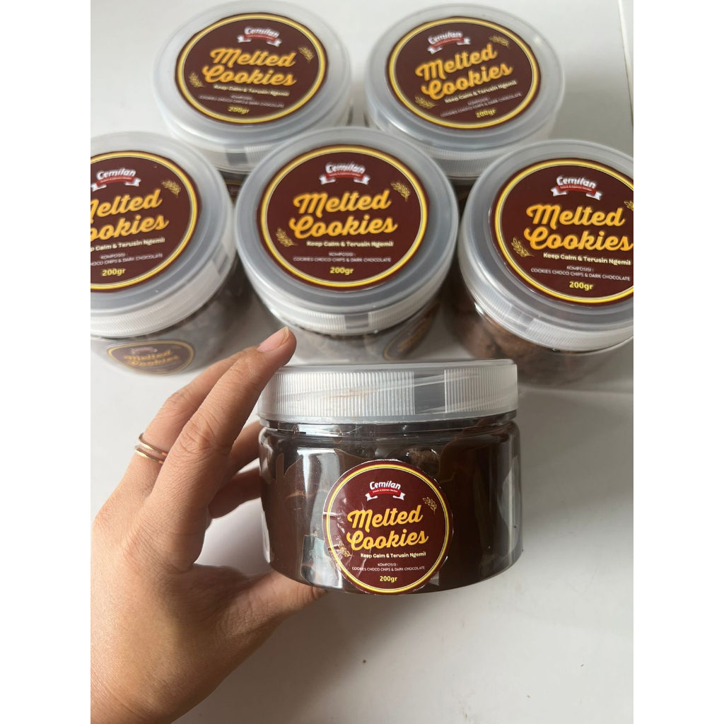 Jual MELTED COOKIES / COOKIES COKLAT LUMER SIRAM COKLAT | Shopee Indonesia