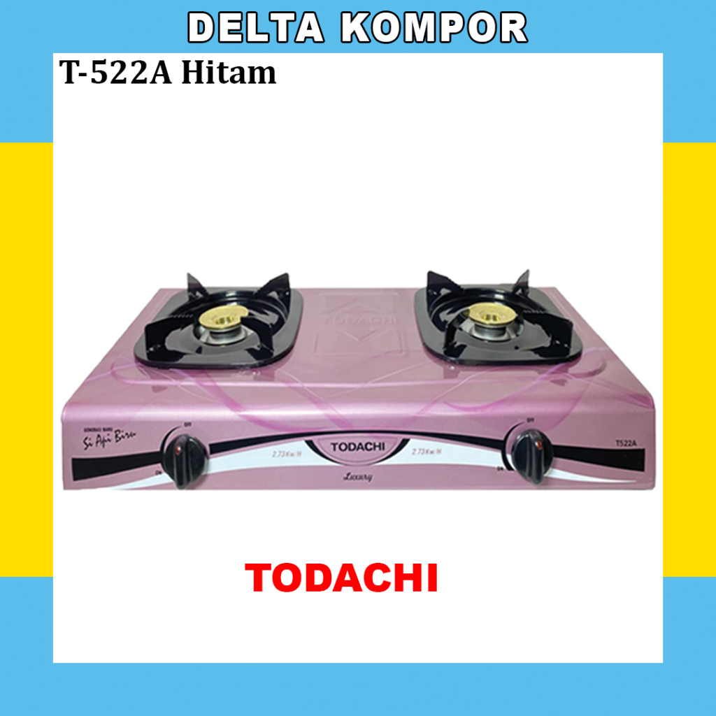 Jual KOMPOR GAS 2 TUNGKU TODACHI T-522A ( LPG / GAS ALAM - LNG ) | Shopee Indonesia