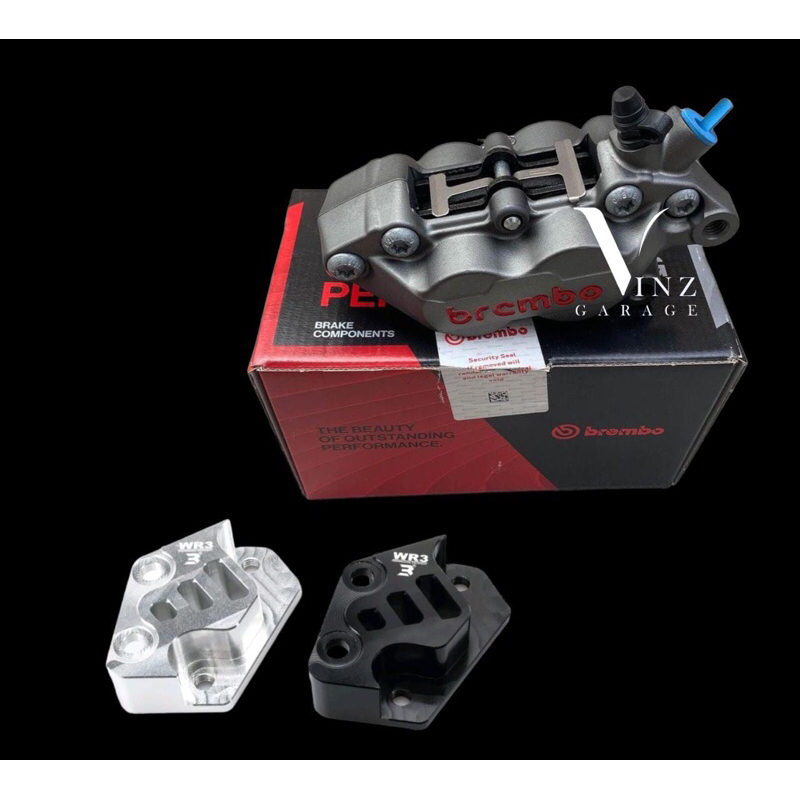 Jual Kaliper 4 Piston Brembo Yamaha Nmax Aerox 245 Mm // Piringan Standar // Kaliper P4 Brembo ...