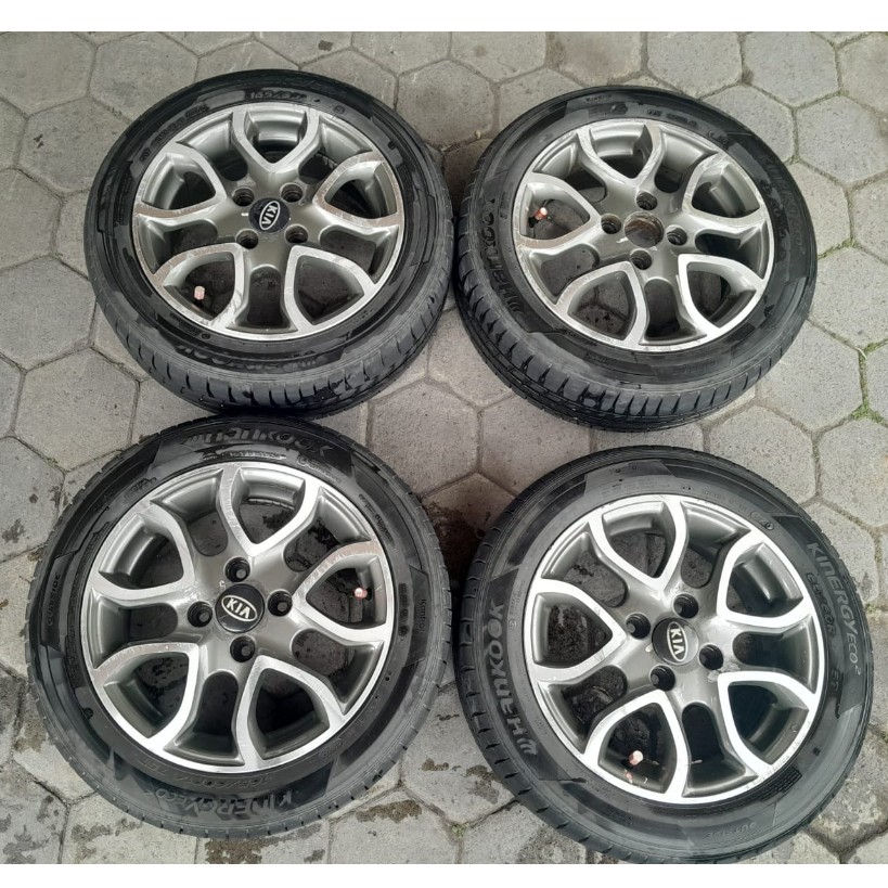 Jual Velg Mobil Bekas Kia Picanto Ring 14 Velg Ori Copotan Mobil Kia Picanto Ring 14 & Ban ...