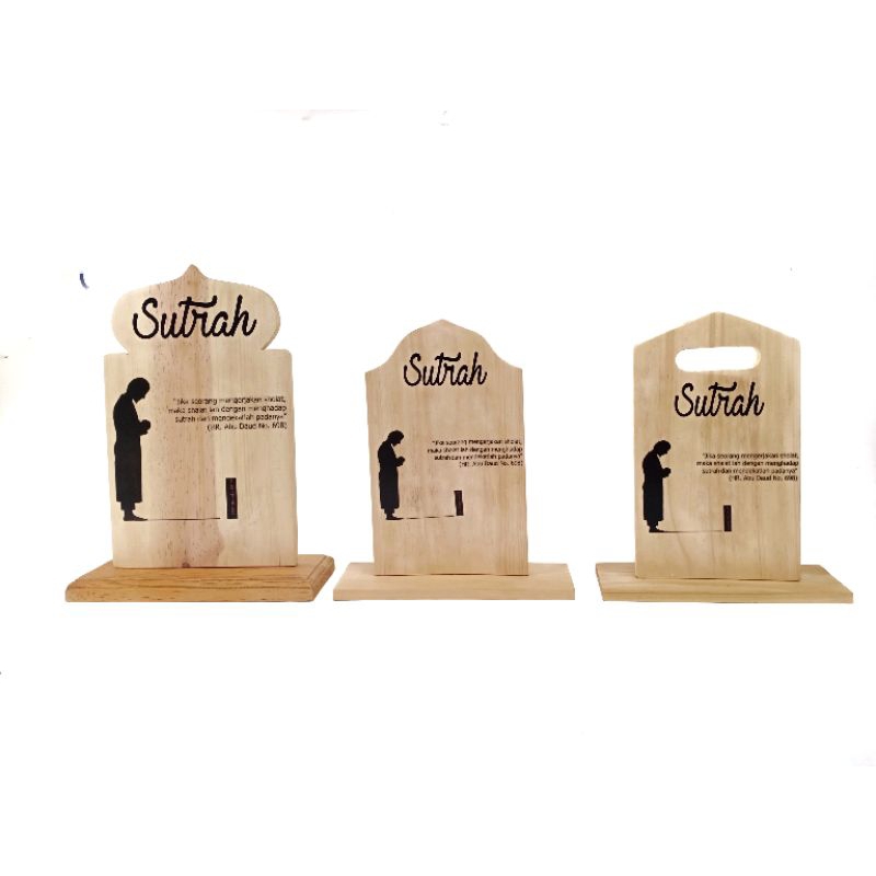 Jual Sutrah Pembatas Sholat Sutroh Pembatas Shof Shalat Kayu Pinus ...