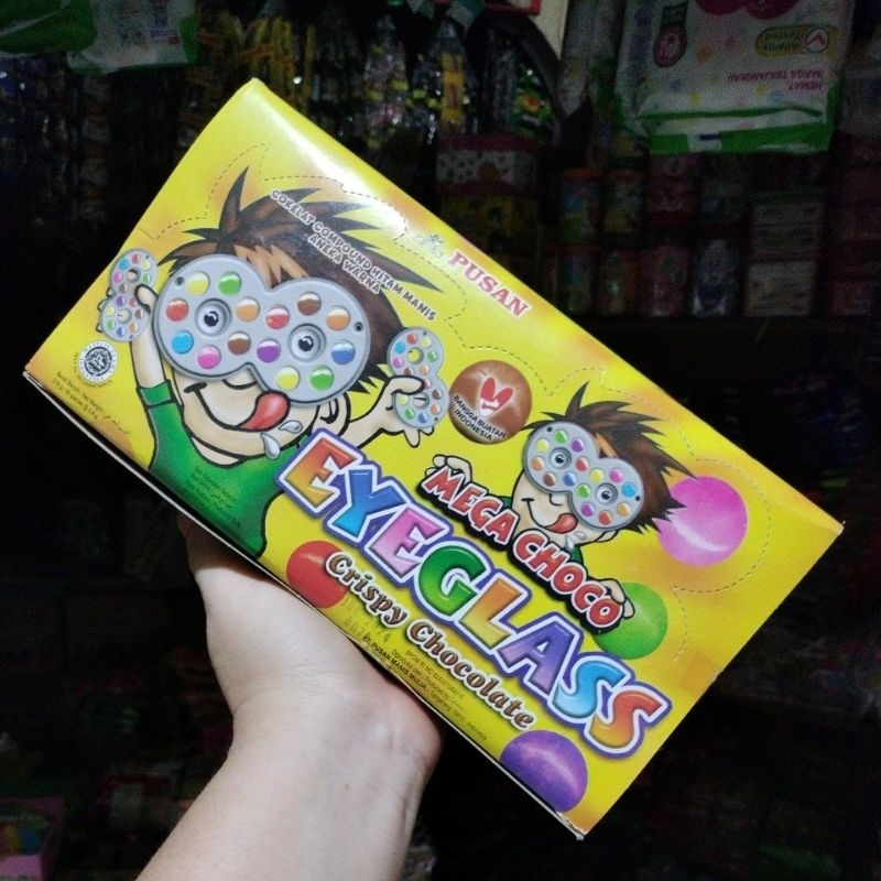 Jual Permen eyeglass/coklat kacamata/permen kacamata | Shopee Indonesia