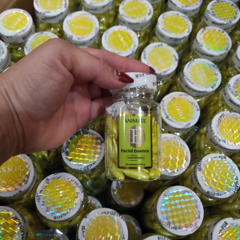 Jual Animate Facial Essence Capsule Serum 1Pot isi 60 pcs | Shopee ...