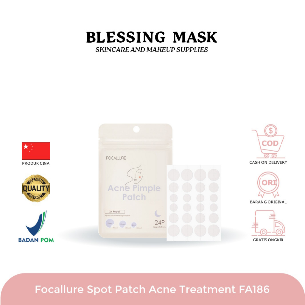 Jual FOCALLURE Spot Patch Acne Treatment Day/Night - FA186 | Shopee Indonesia
