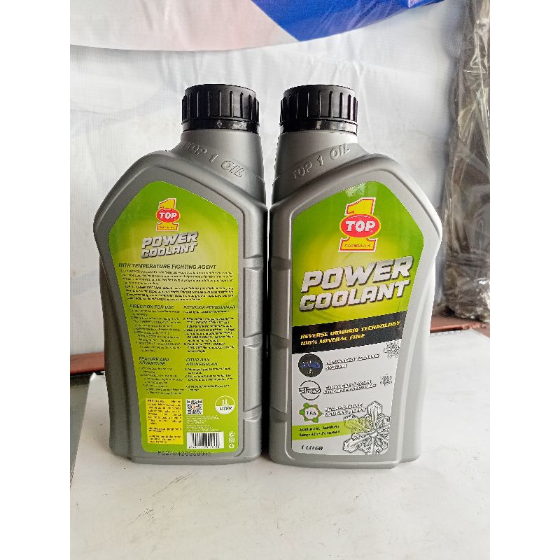 Jual Radiator Coolant Top One Power Coolant 1L Hijau. asli Top One ...