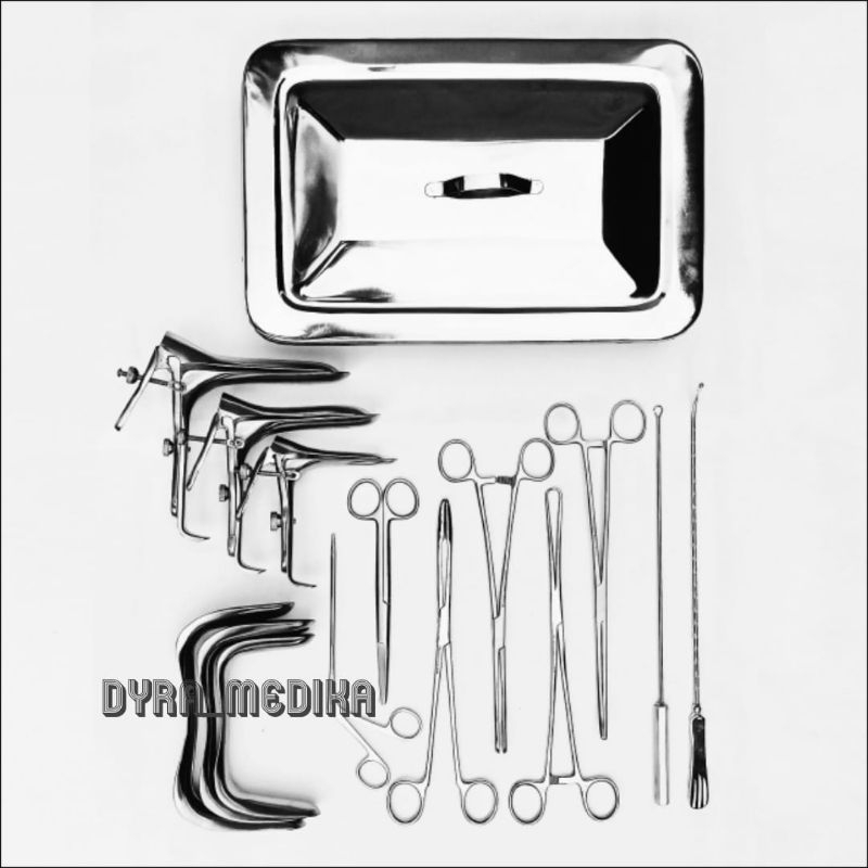 Jual IUD SET 11 ITEM PAKET LENGKAP STAINLESS STEEL / IUD KIT SET 11 ...