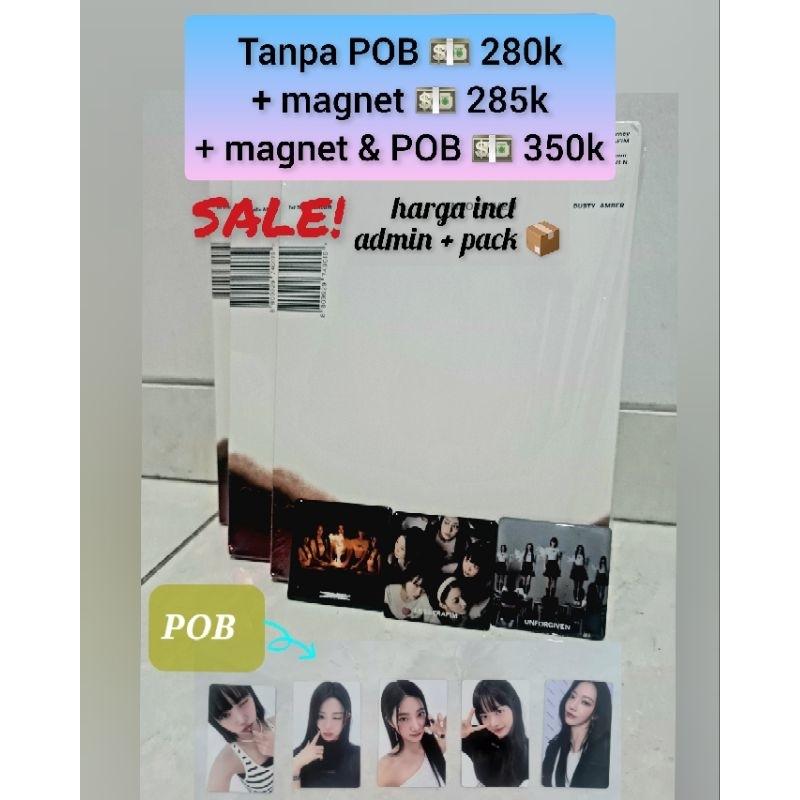 Jual Album Le Sserafim Unforgiven pob weverse Redi INA Sakura Chaewon ...