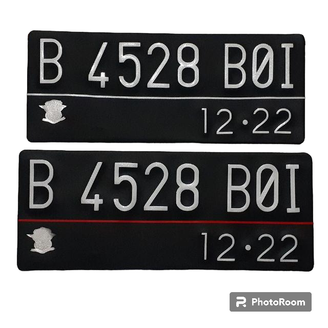 Jual PLAT NOMOR STANDAR MOTOR / BAUT TANAM khusus motor | Shopee Indonesia