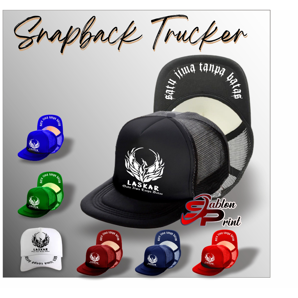 Jual snapback truker hat laskar cinta | Shopee Indonesia