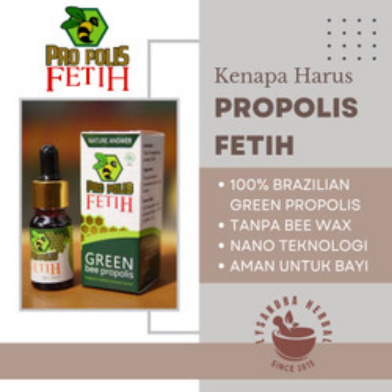 Jual Propolis Brazilian Asli Green Fetih 100 % Original | Brazilian ...