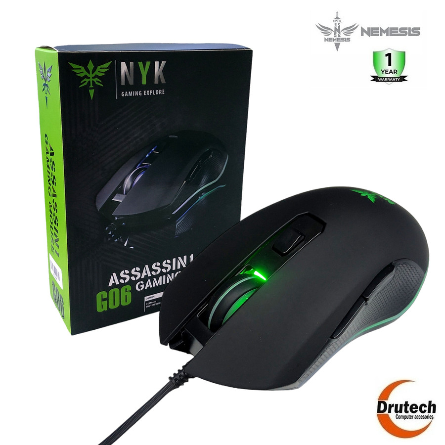 Jual M4 NYK G-06 Assassin Gaming Mouse Lightning | Shopee Indonesia