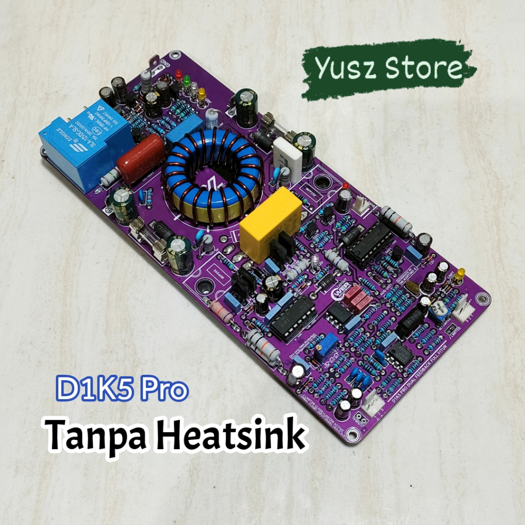 Jual Kit D1K5 Pro Full Fitur Class D 1k5 power Amplifier | Shopee Indonesia
