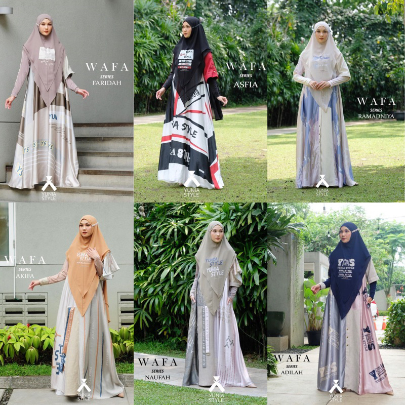Jual Yunia Style Wafa Series | Shopee Indonesia