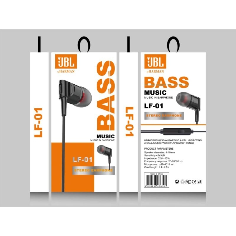 Jual HF Headset King Bass JBL - LF01 | Shopee Indonesia