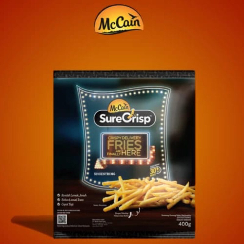 Jual Mc Cain Crispy Delivery Fries And Finally Here (Fries Frozen ...