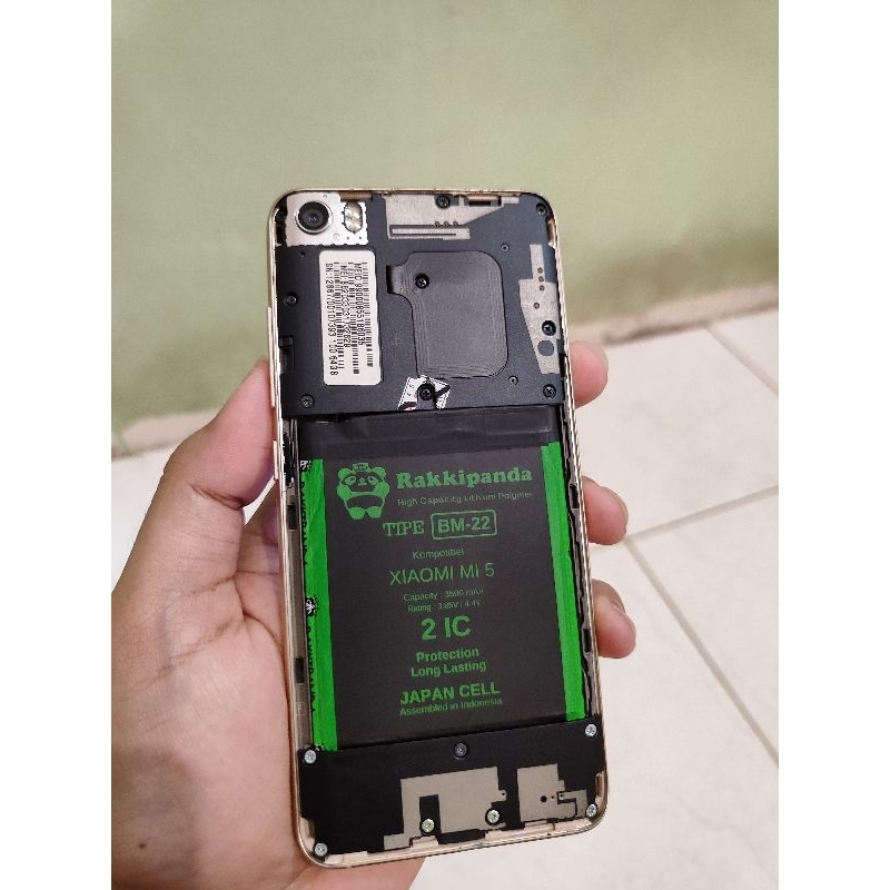 Jual HP Xiaomi MI5 3/64 Gemini Gold | Shopee Indonesia