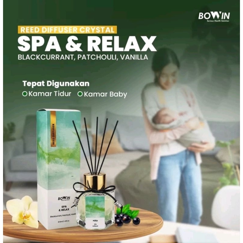 Jual Bowin Reed diffuser crystal|pengharum ruangan aromateraphy ...