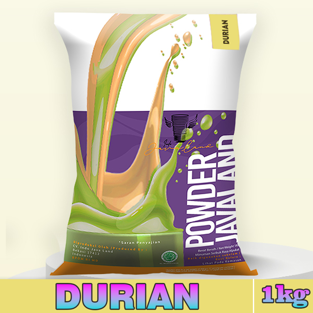 Jual Bubuk Minuman Rasa Durian 1kg Minuman Kekinian | Shopee Indonesia