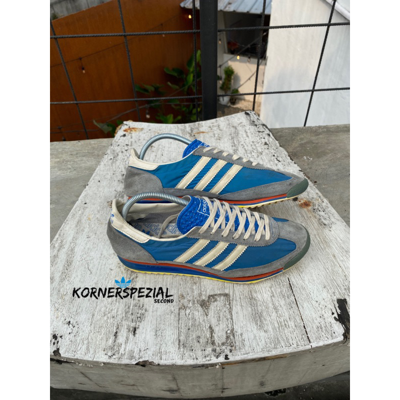 Jual Adidas Sl 72 Blue Vintage | Shopee Indonesia