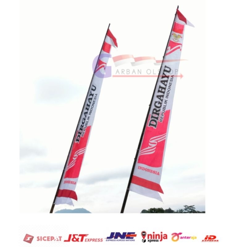 Jual bendera bandir dirgahayu 1 pcs | Shopee Indonesia