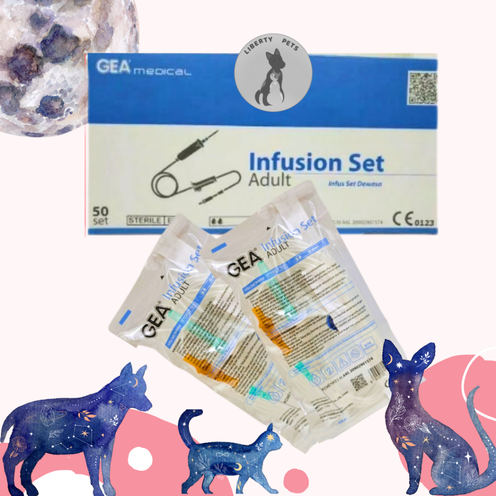 Jual GEA Infusion Set Adult Infus Set Dewasa Steril (1 Set) | Shopee ...