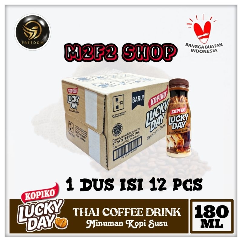 Jual Kopiko Lucky Day Thai Coffee Drink Botol Pet - 180 ml (Kemasan ...