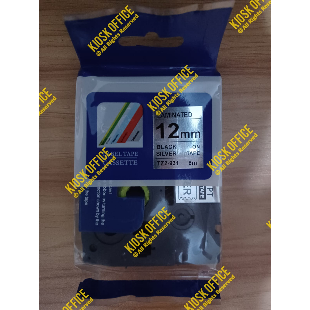 Jual Pita Label Tape Printer Brother (TZe- Label Tape) | Shopee Indonesia